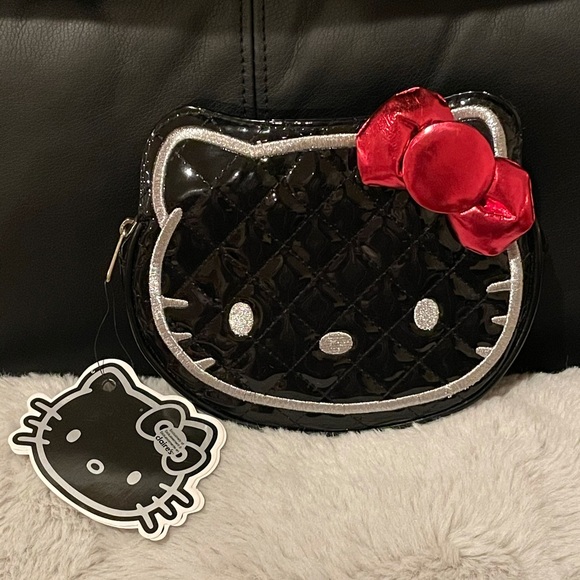 Loungefly | Bags | Rare Loungefly Hello Kitty Sanrio Black Quilted ...